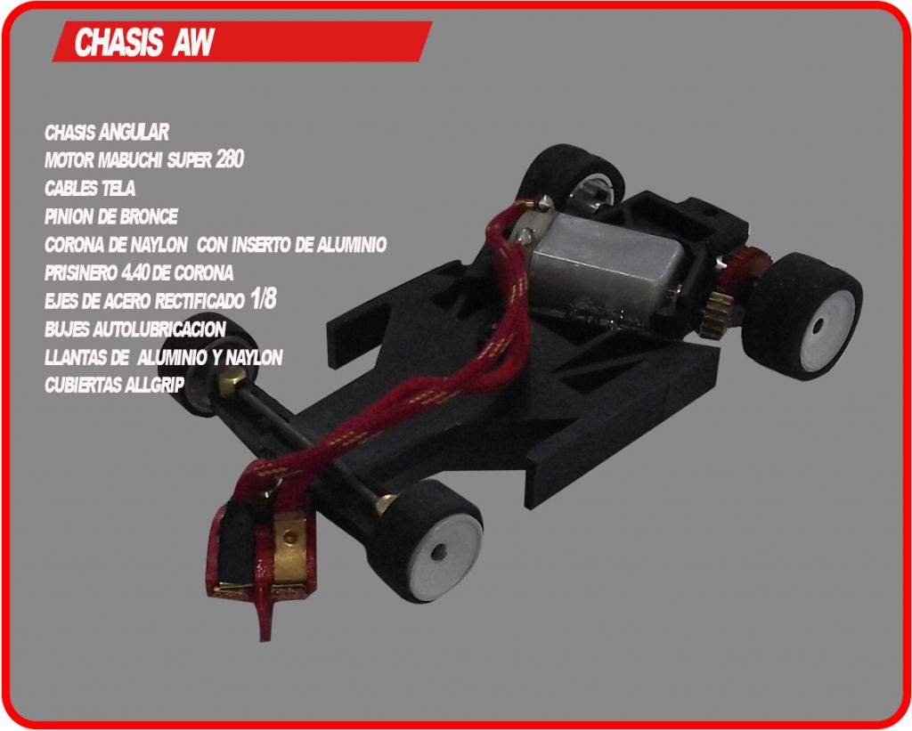 CHASIS RETRO AW – Automundo Slot