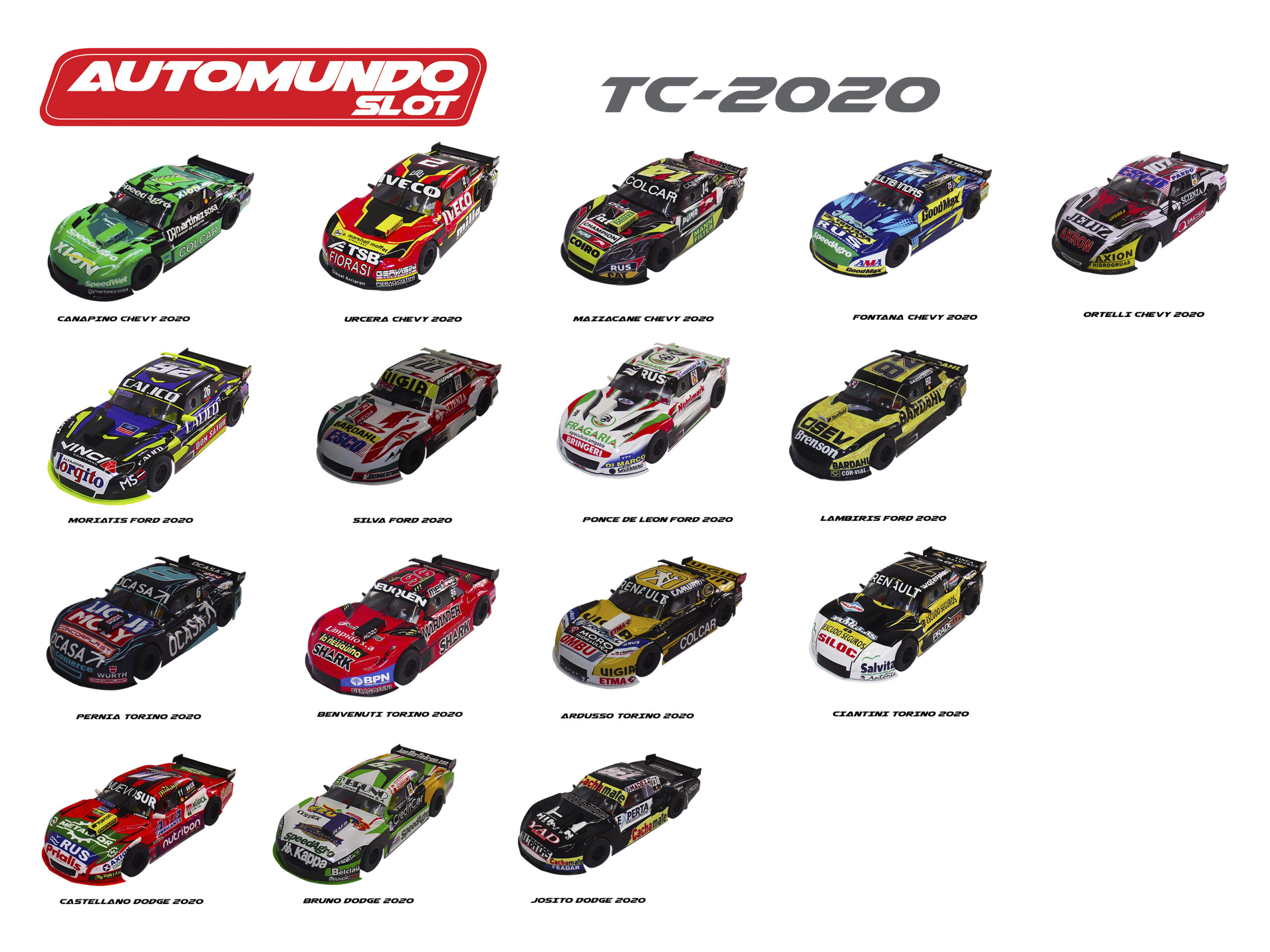 MAQUETAS TC 2020 – Automundo Slot